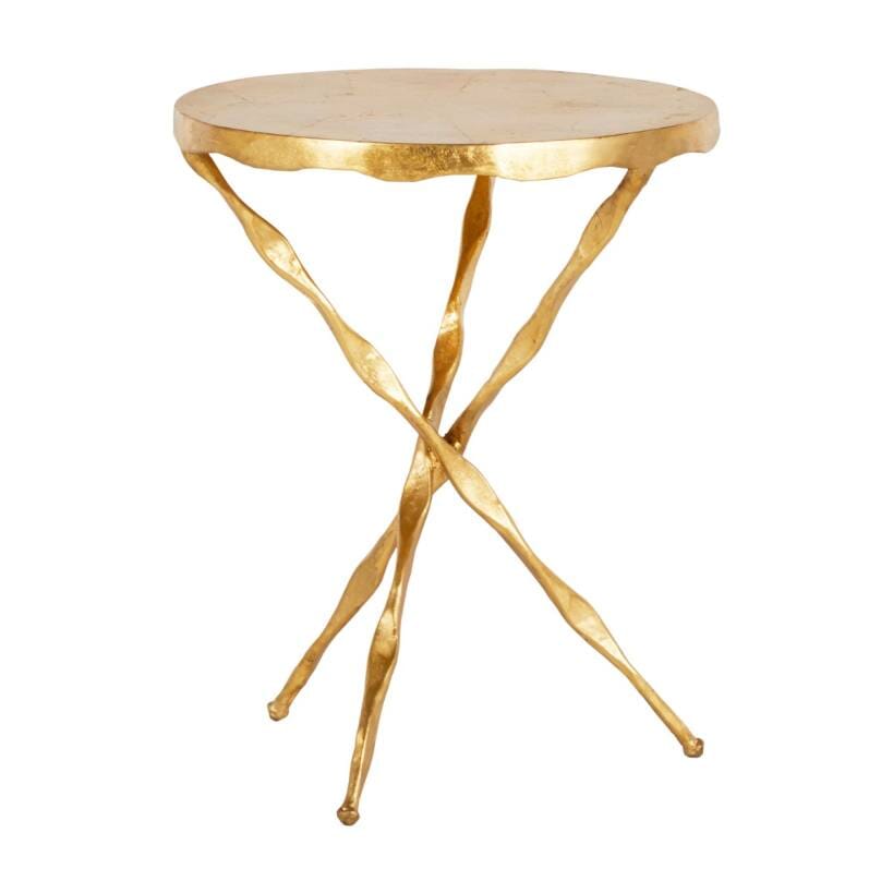 Adler Gold Leaf Side Table by Huck & Peck | Huck & Peck