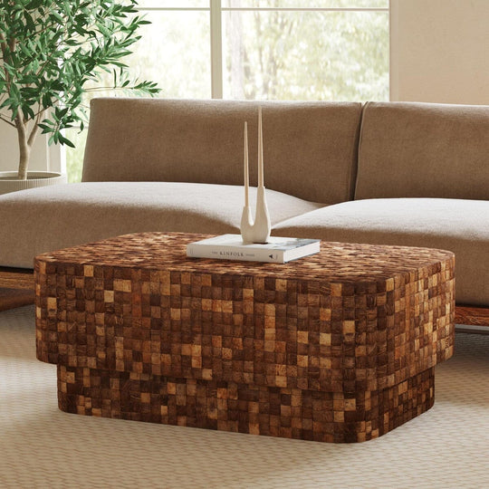 Chiara Coconut Shell Coffee Table | Huck & Peck
