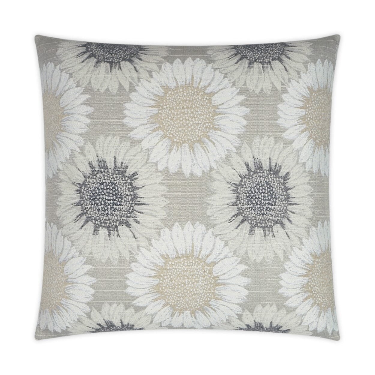 D.V. Kap 22' x 22' Outdoor Throw Pillow | Daisy Chain Sand | Huck & Peck