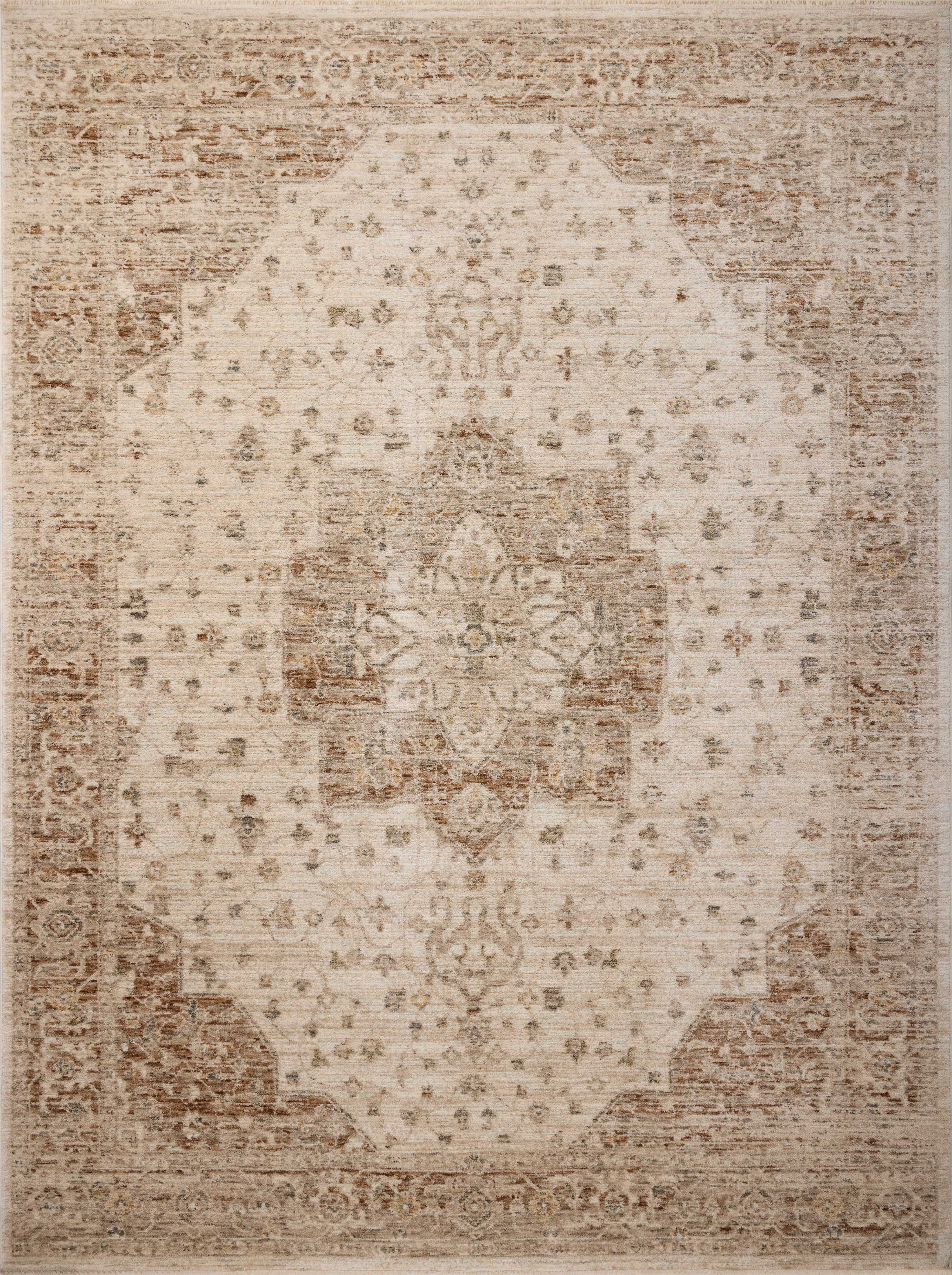 Magnolia Home by Joanna Gaines x Loloi Junie Rug | Natural / Clay ...