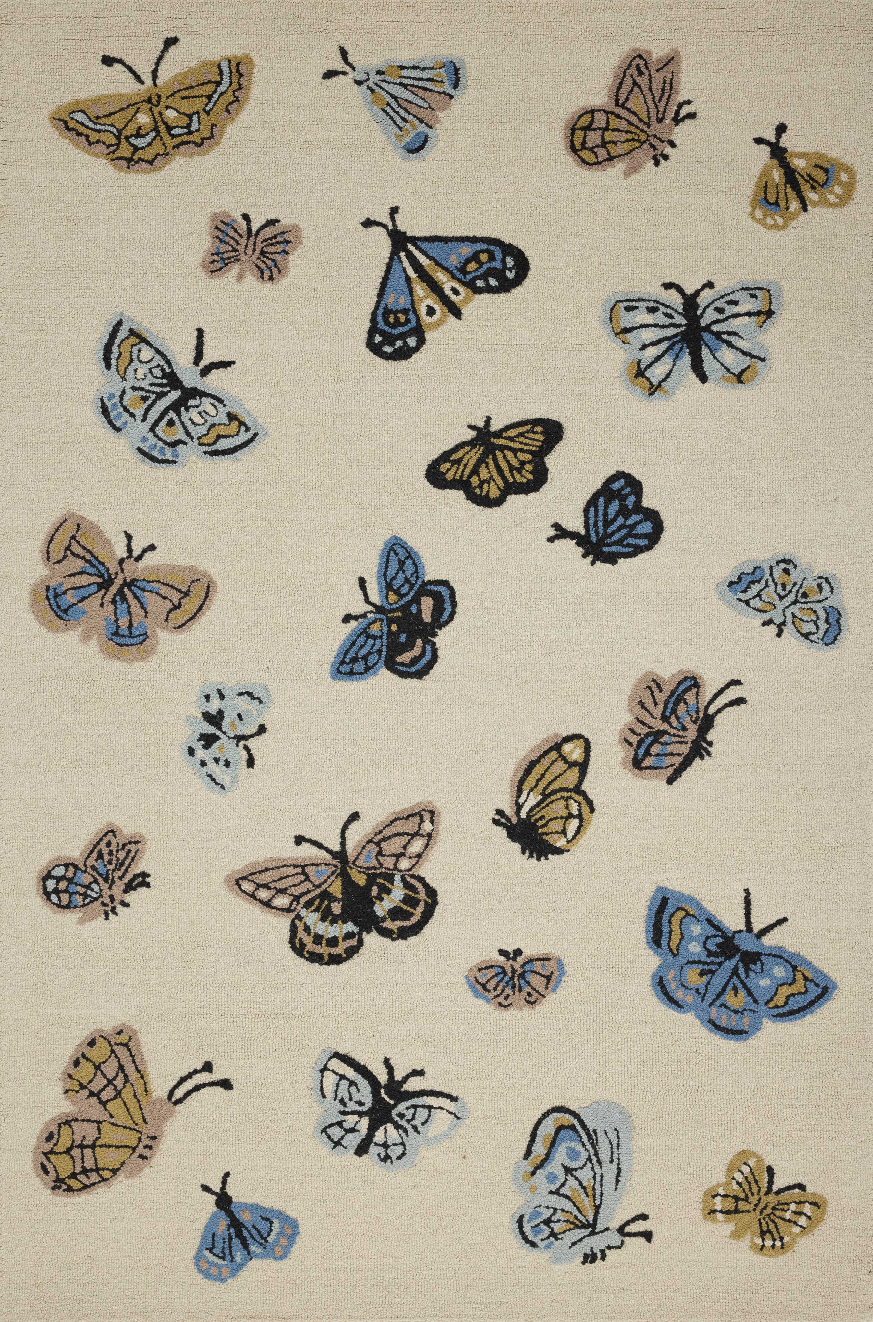 Rifle Paper Co. x Loloi Highgrove Rug | Cream 01CR00 | Huck & Peck