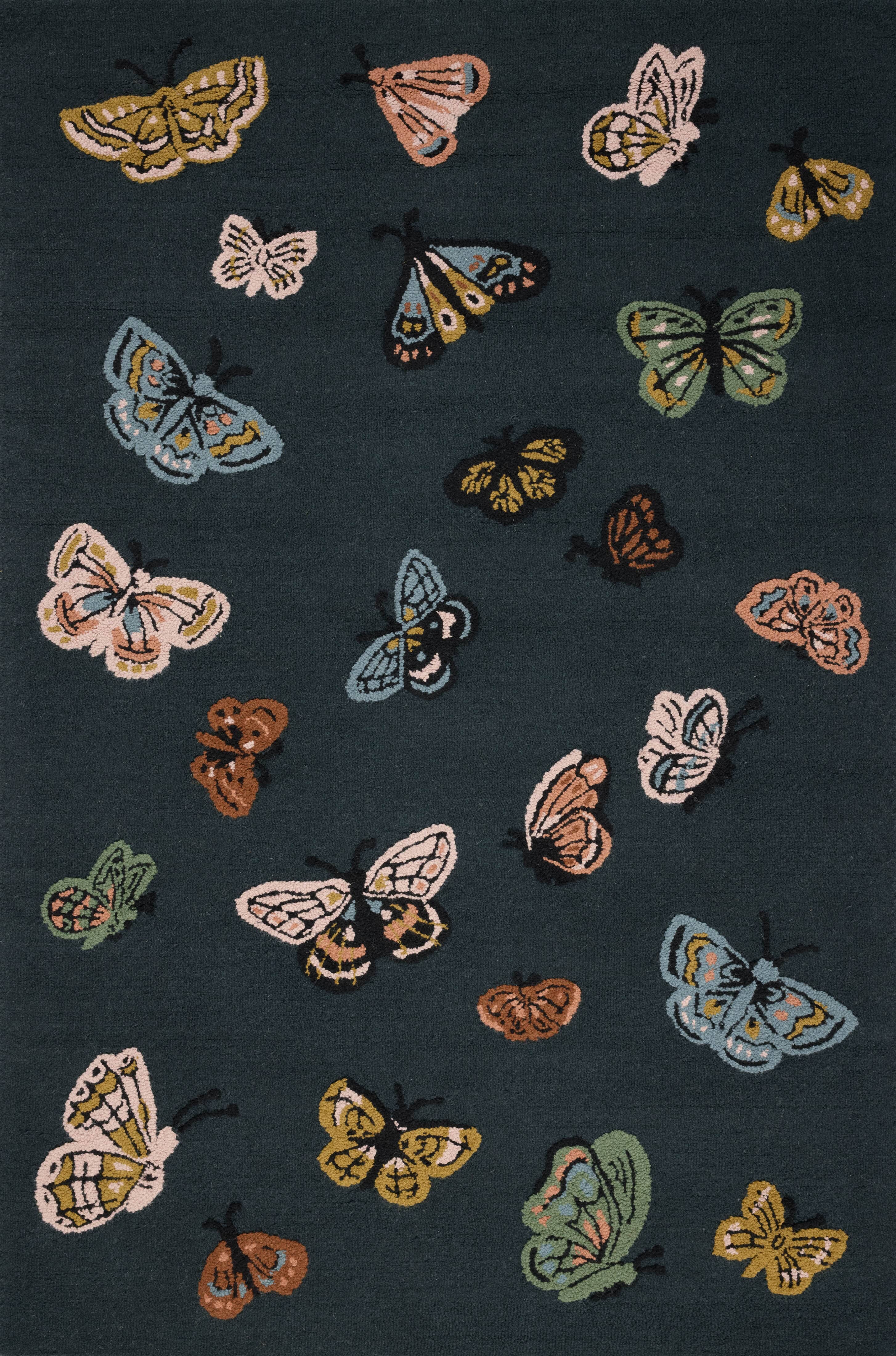 Rifle Paper Co. x Loloi Highgrove Rug | Teal 01TE00 | Huck & Peck