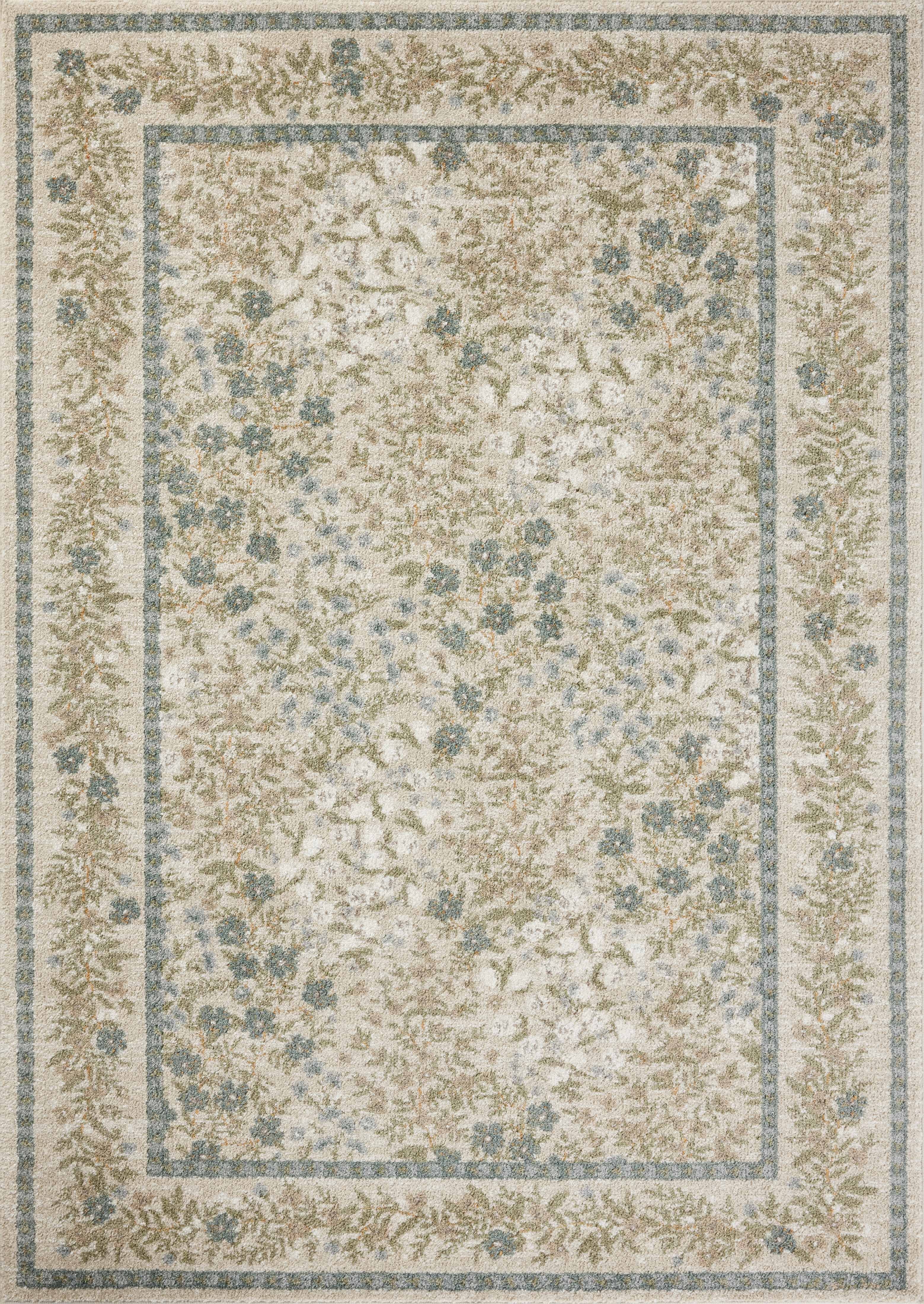 Rifle Paper Co. x Loloi Laurel Rug | Cream LAU-03 | Huck & Peck