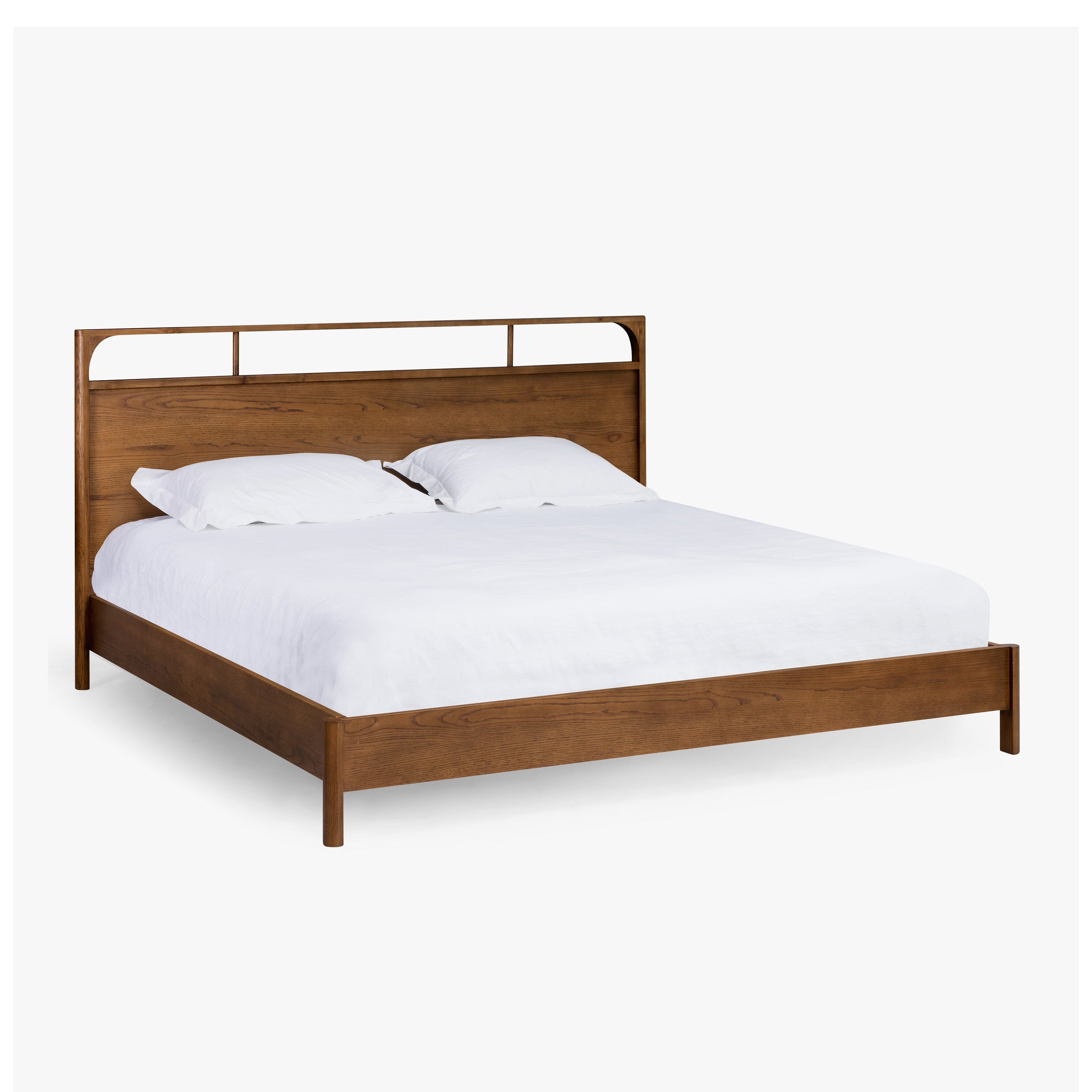 Signal Oak Bed - Walnut Stain | Huck & Peck