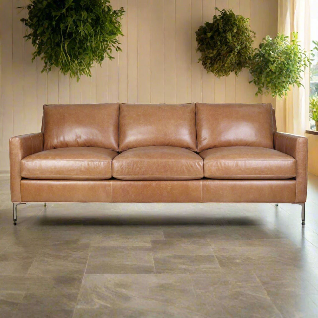 Tucker Sofa, Leather 86' | Huck & Peck