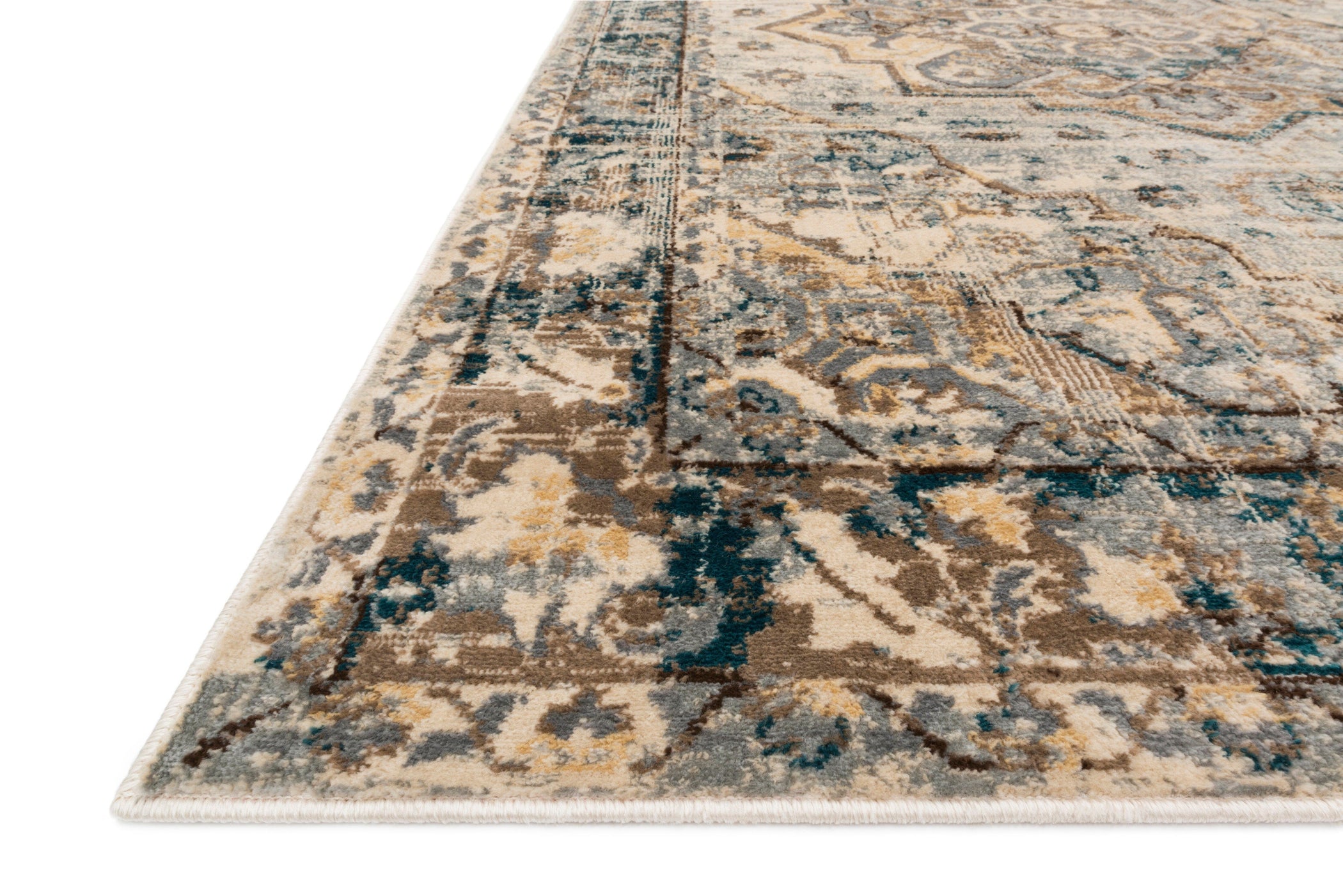 Loloi II Isadora Rug | Oatmeal / Bark | Huck & Peck