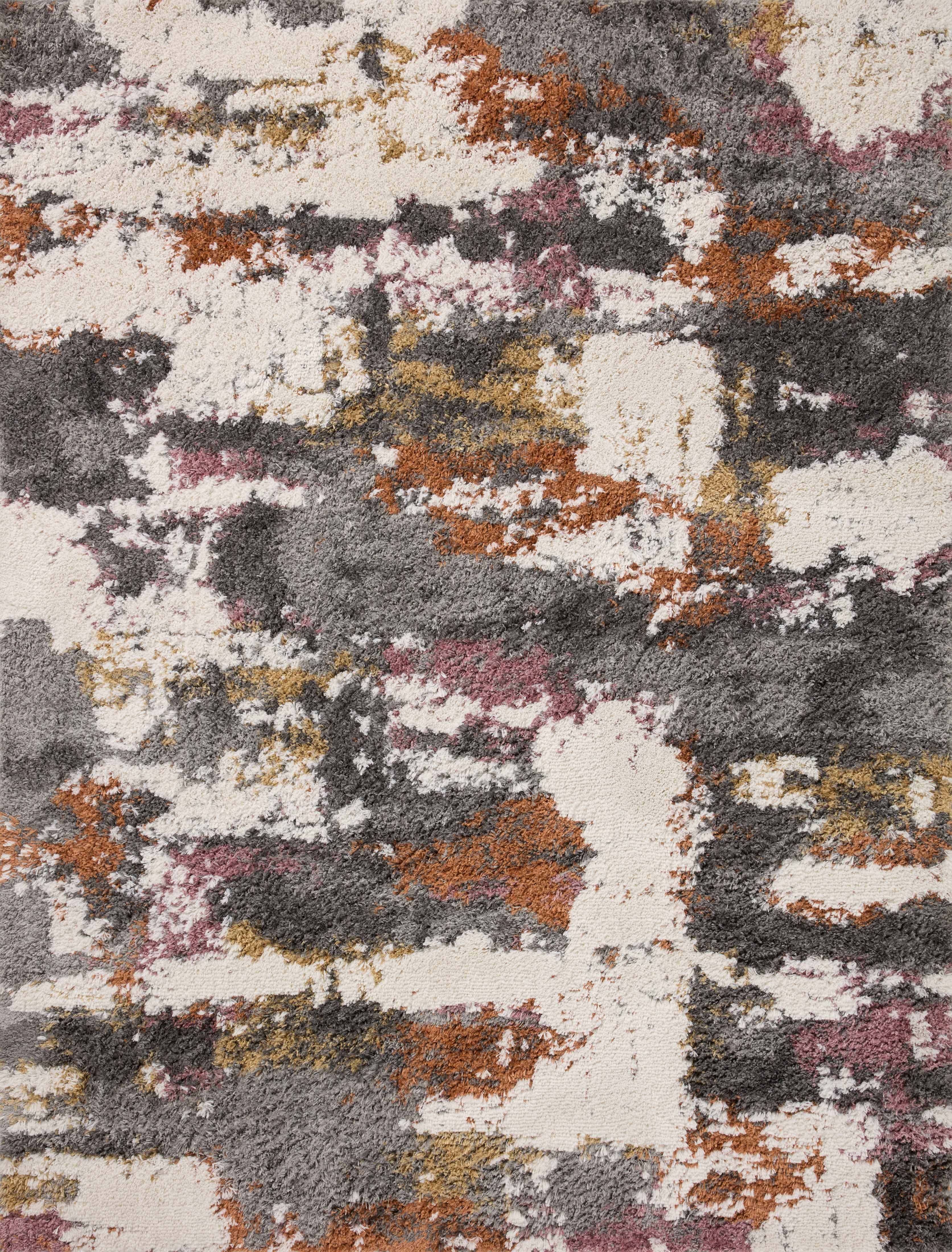 Loloi Levitt Shag Rug | Grey / Multi | Huck & Peck