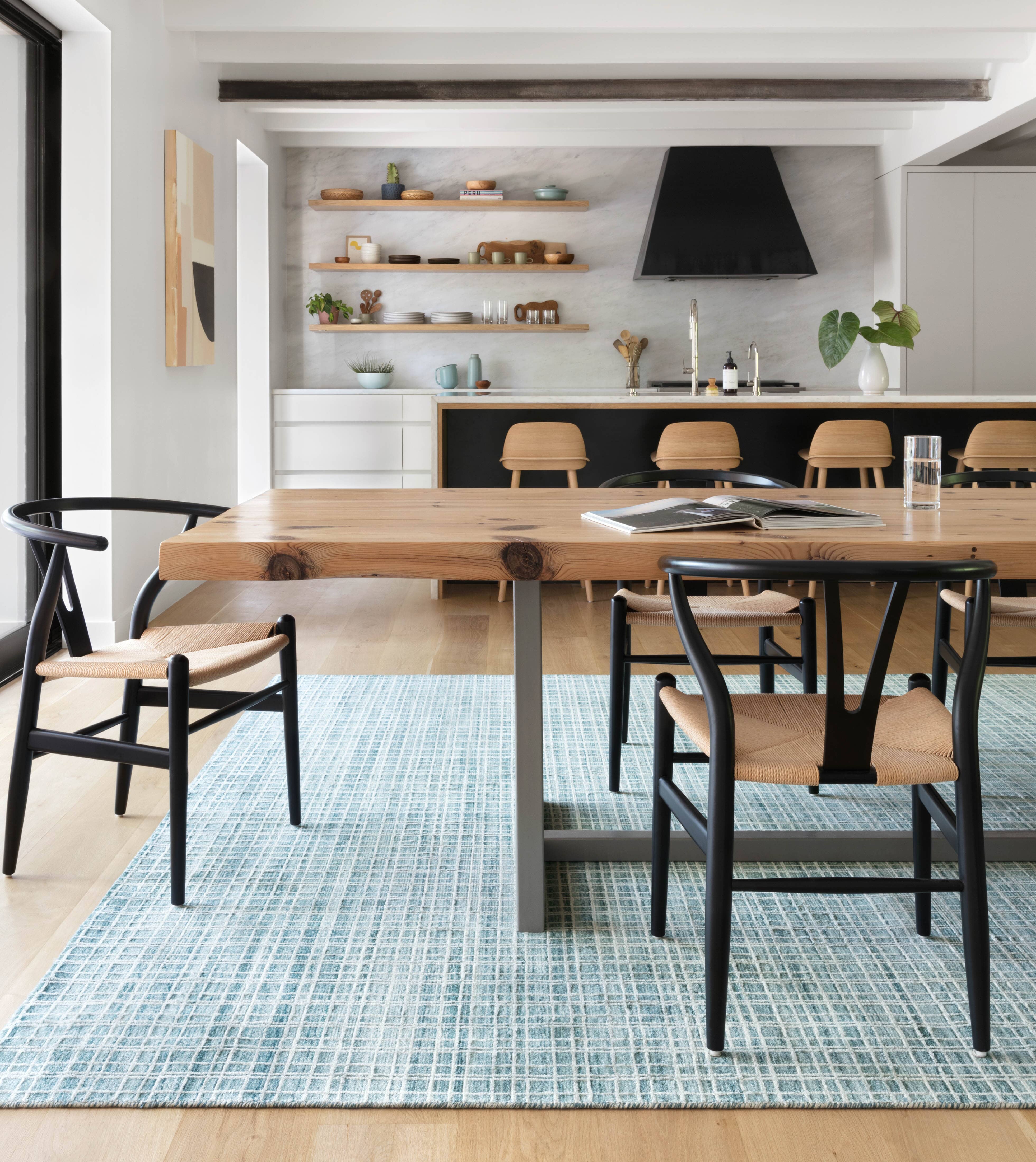 Loloi Urbana Rug | Aqua | Huck & Peck