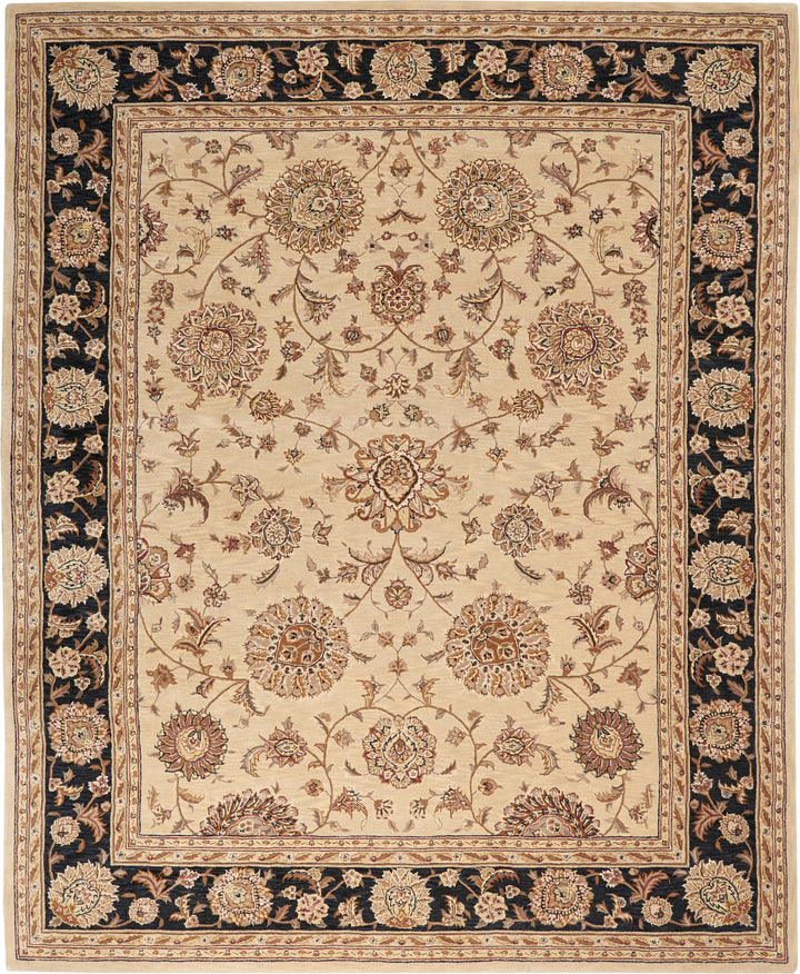 Nourison Nourison 2000 7'9' x 9'9' Beige Traditional Indoor Rug | Huck ...
