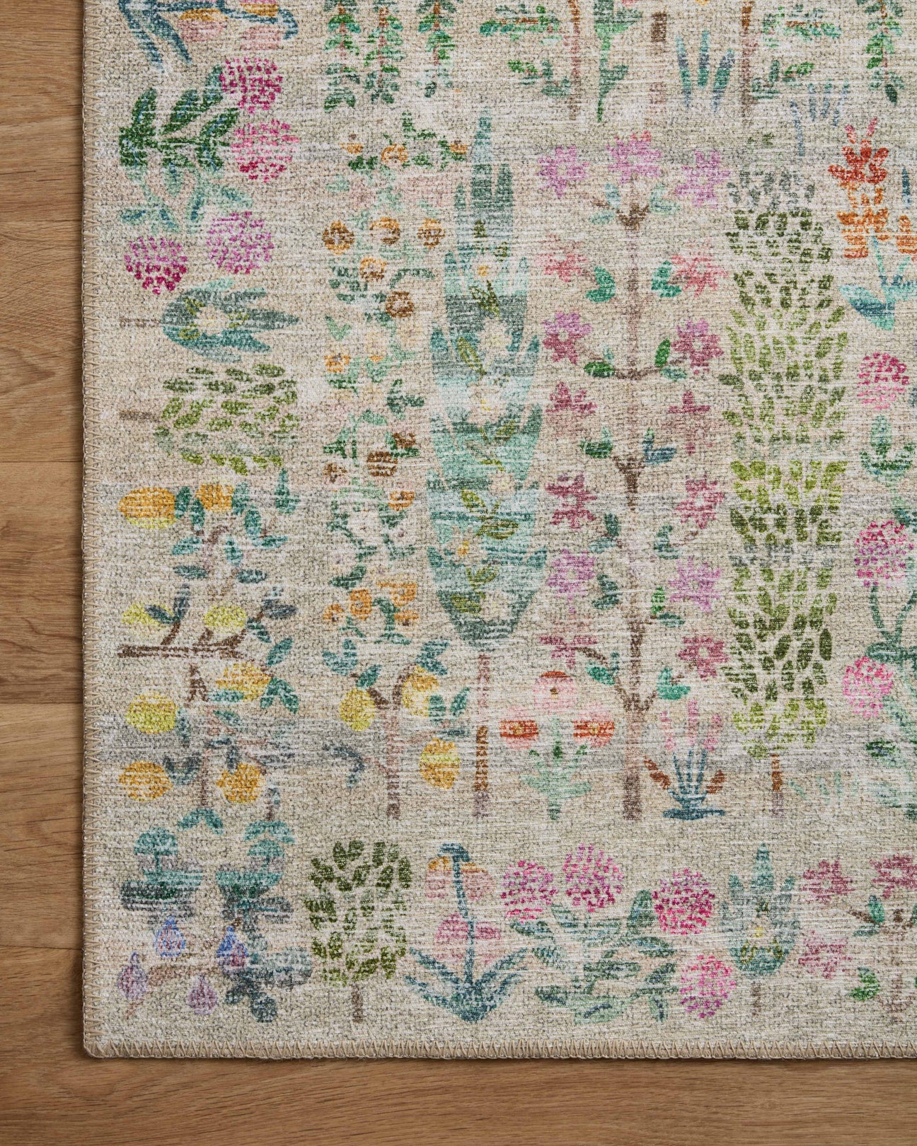 Rifle Paper Co. x Loloi Maison Rug | Grove Khaki | Huck & Peck