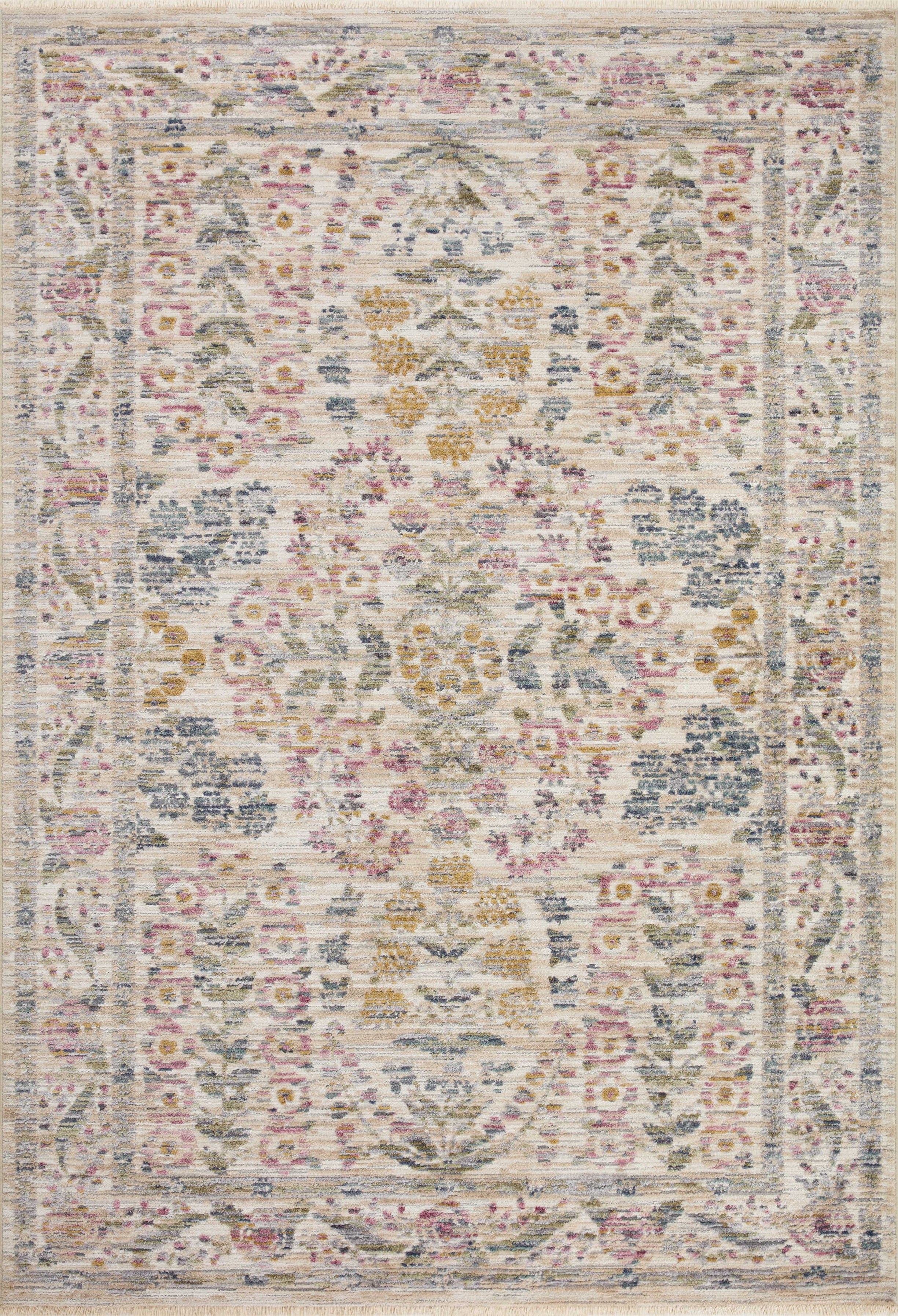 Rifle Paper Co. x Loloi Provence Rug | Fleur Ivory | Huck & Peck