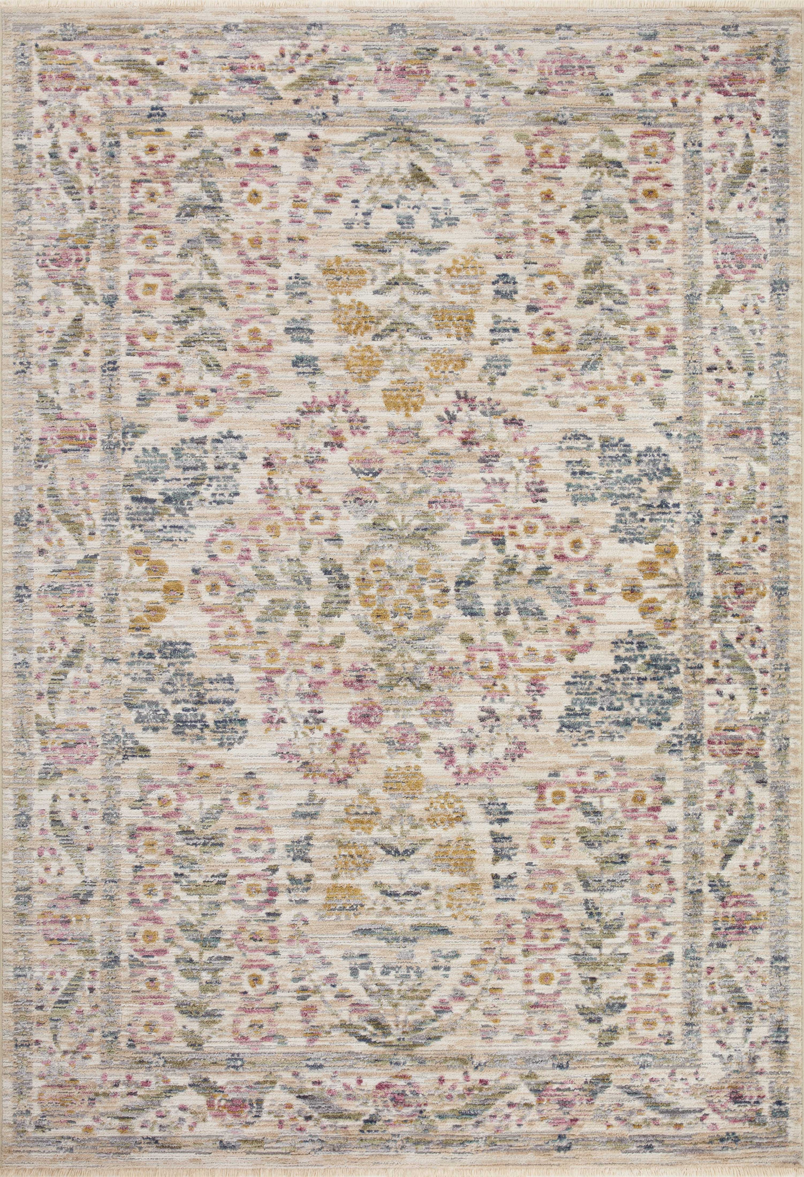 Rifle Paper Co. x Loloi Provence Rug | Fleur Ivory | Huck & Peck