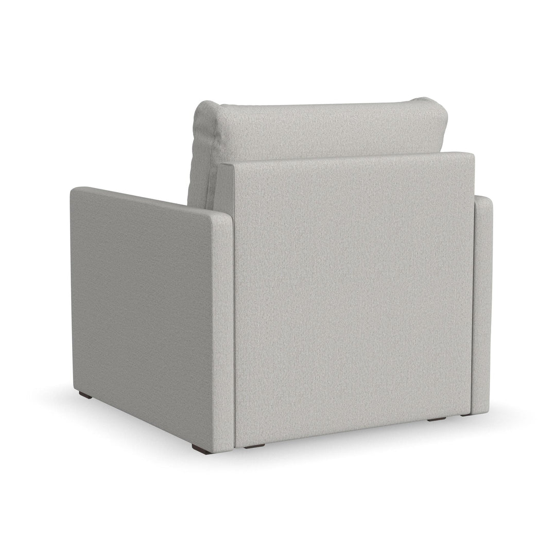 Traditional Chair with Narrow Arm By Flex | Huck & Peck
