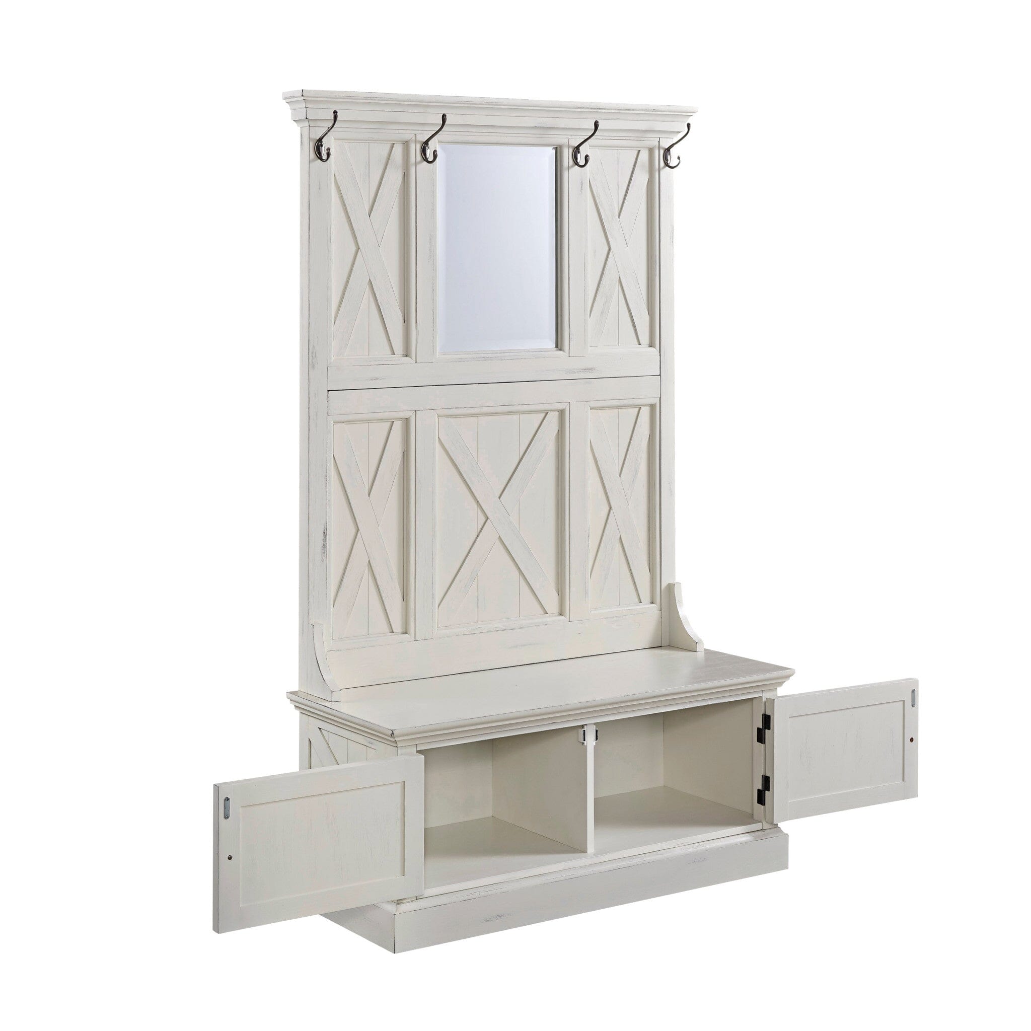 Traditional Hall Tree By Seaside Lodge | Huck & Peck
