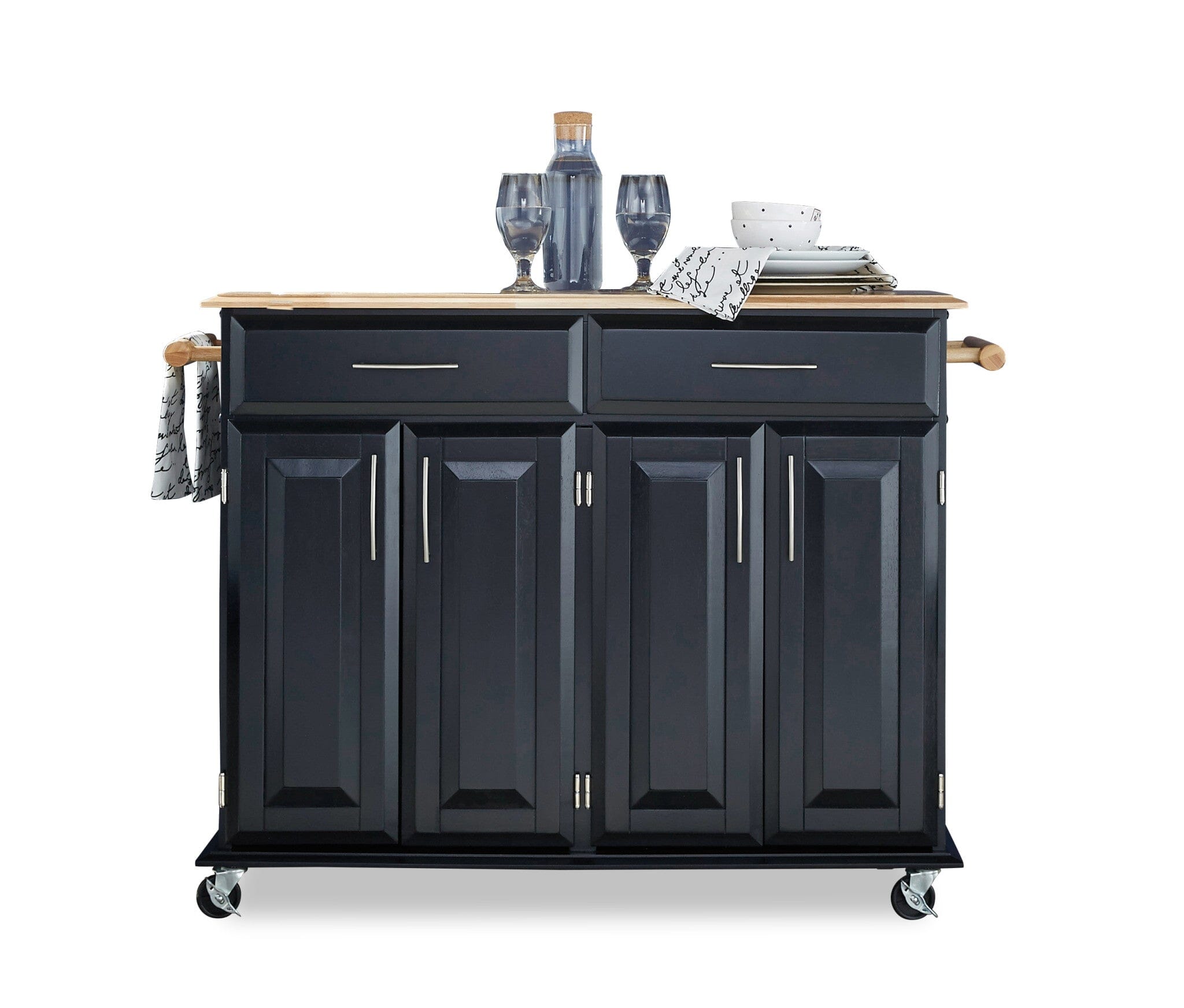 Traditional Kitchen Cart By Dolly Madison | Huck & Peck