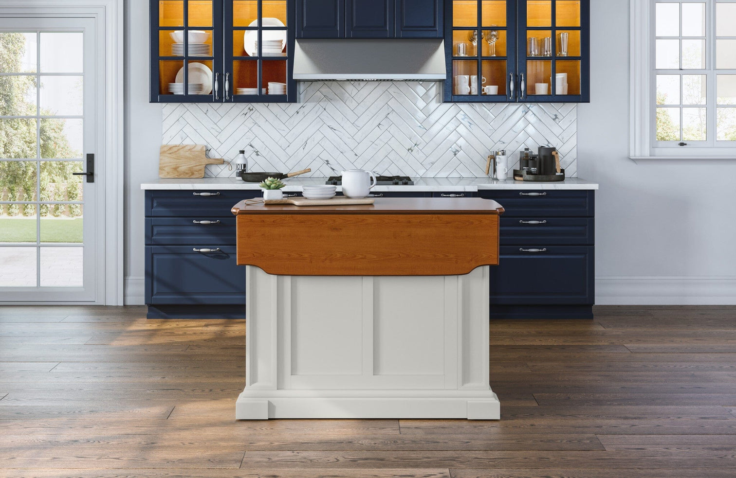 Traditional Kitchen Island By Americana | Huck & Peck