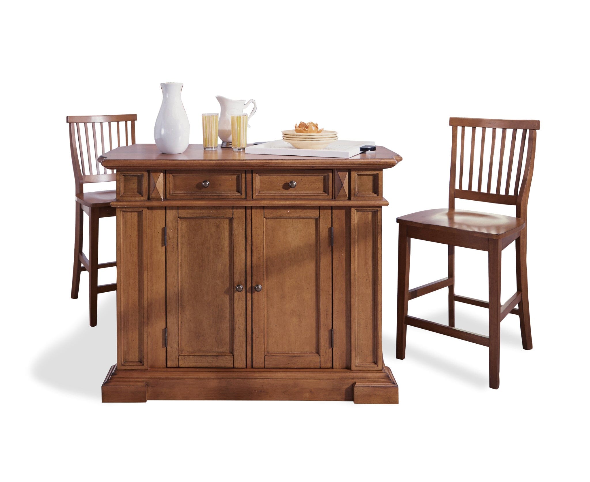 Traditional Kitchen Island Set By Americana | Huck & Peck
