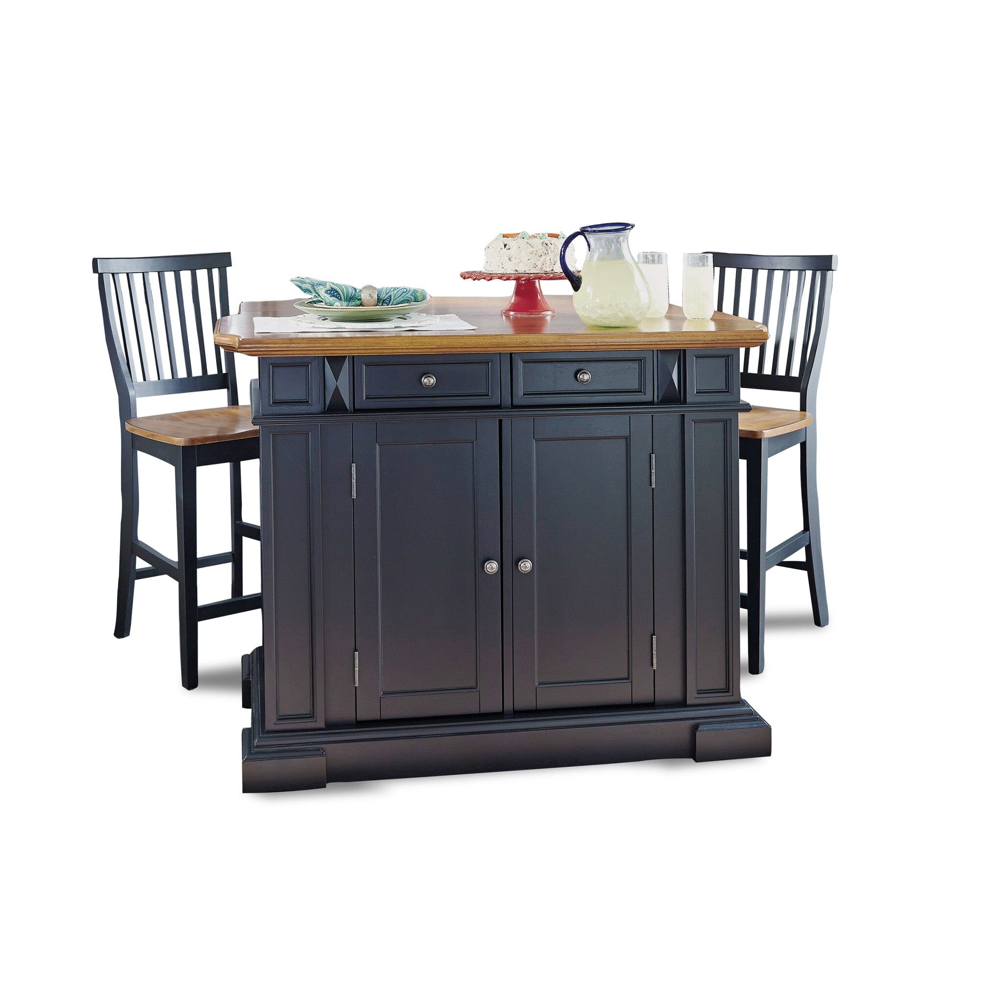 Traditional Kitchen Island Set By Americana | Huck & Peck