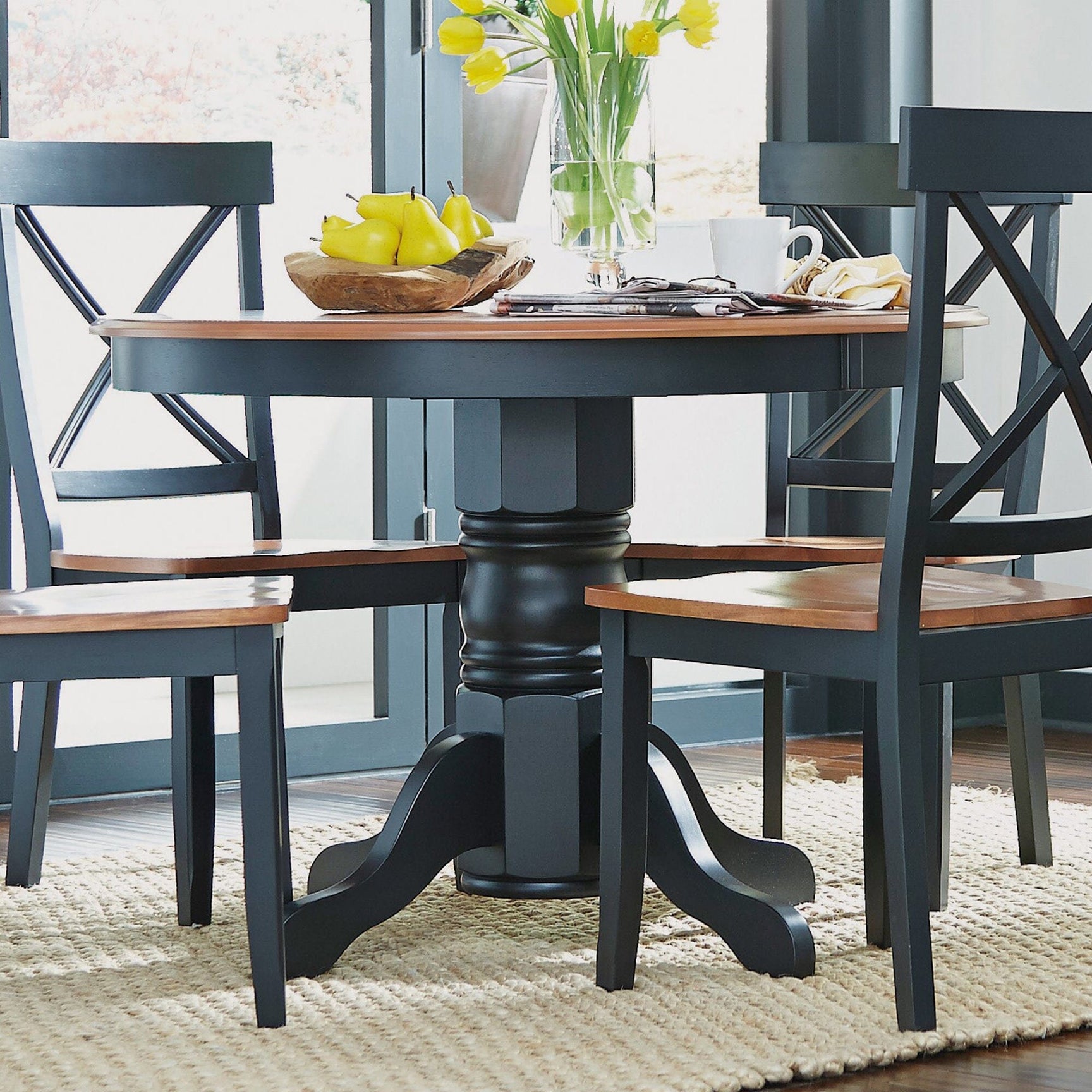 Traditional Pedestal Dining Table By Bishop | Huck & Peck