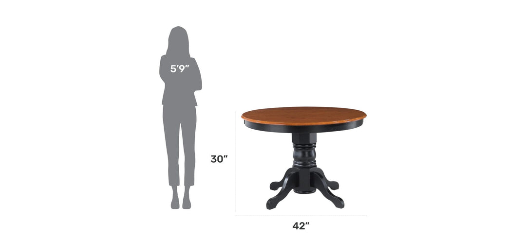 Traditional Pedestal Dining Table By Bishop | Huck & Peck